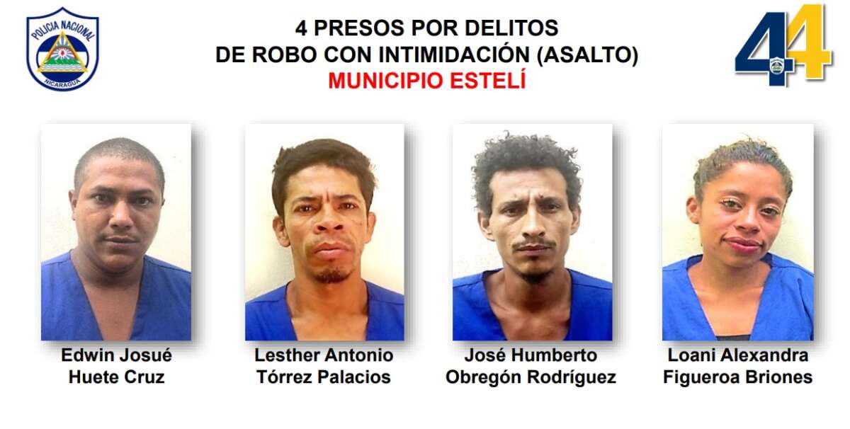 Policía Nacional captura a 14 elementos por cometer delitos de ...